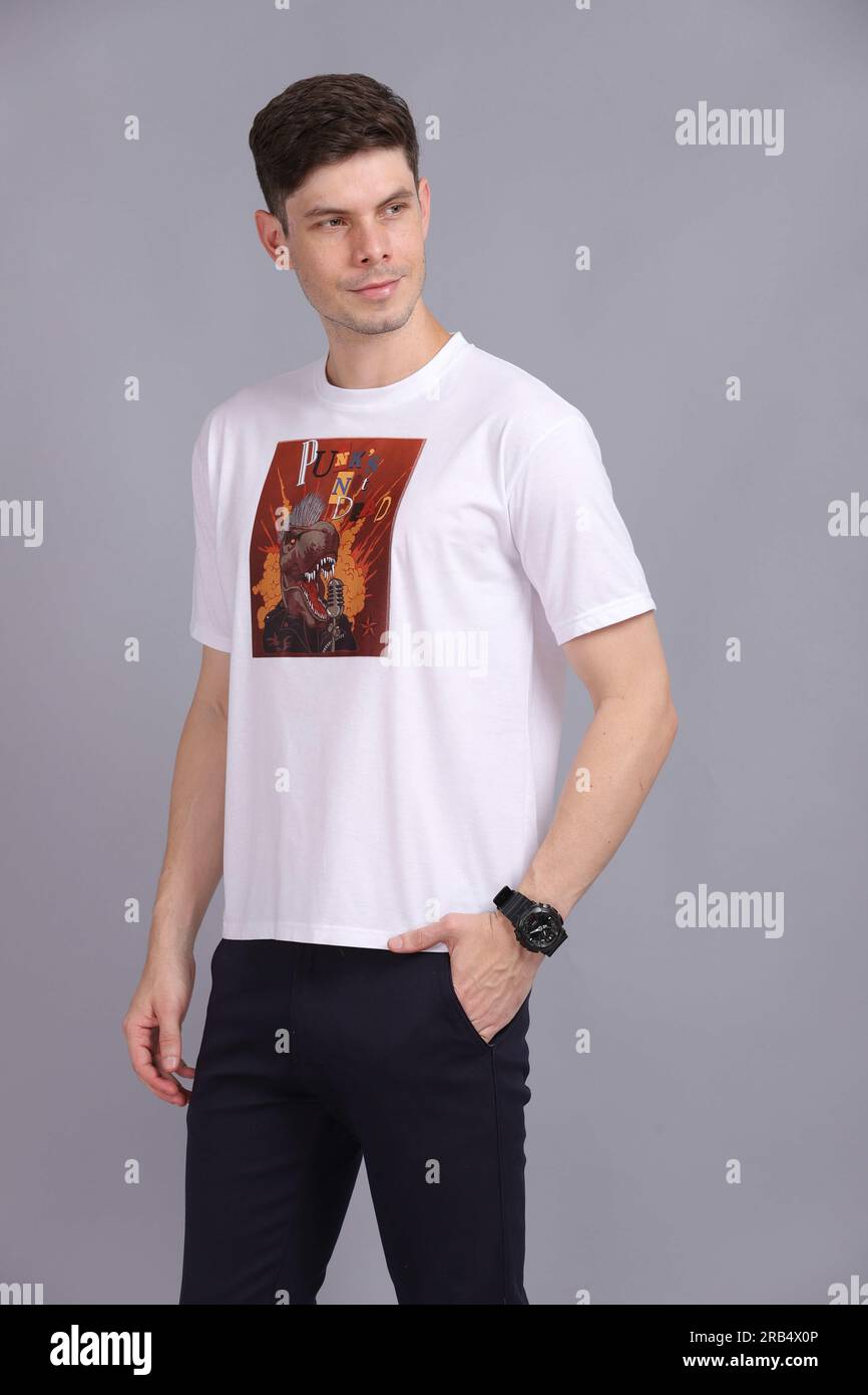 Male model displaying custom fashion hi-res stock photography and ...