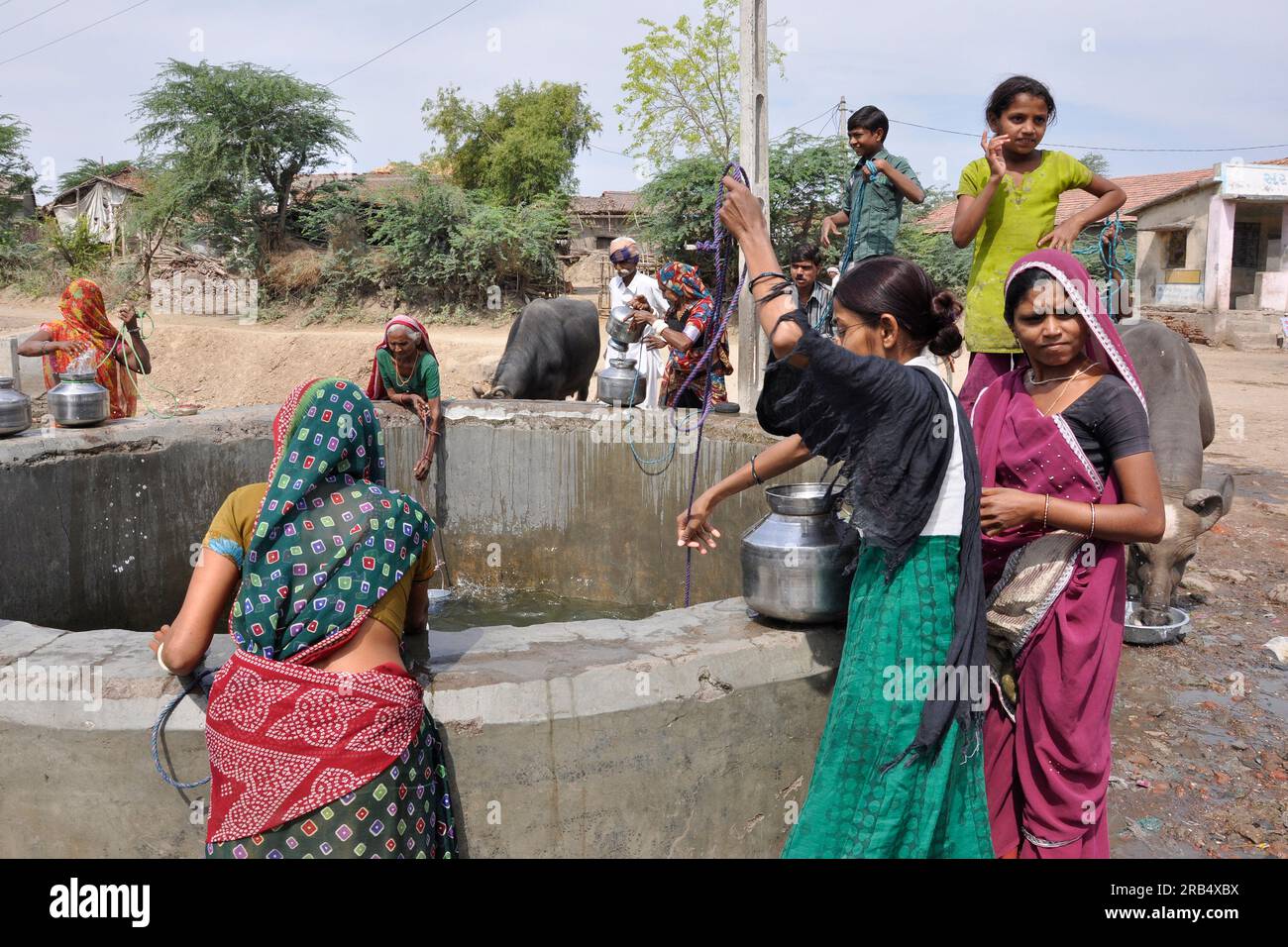 Gujarat. Lothal. daily life Stock Photo - Alamy