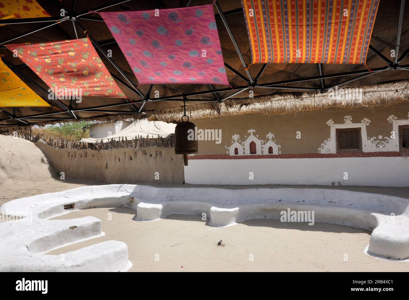 Gujarat. Rann of Kutch. architecture Stock Photo - Alamy