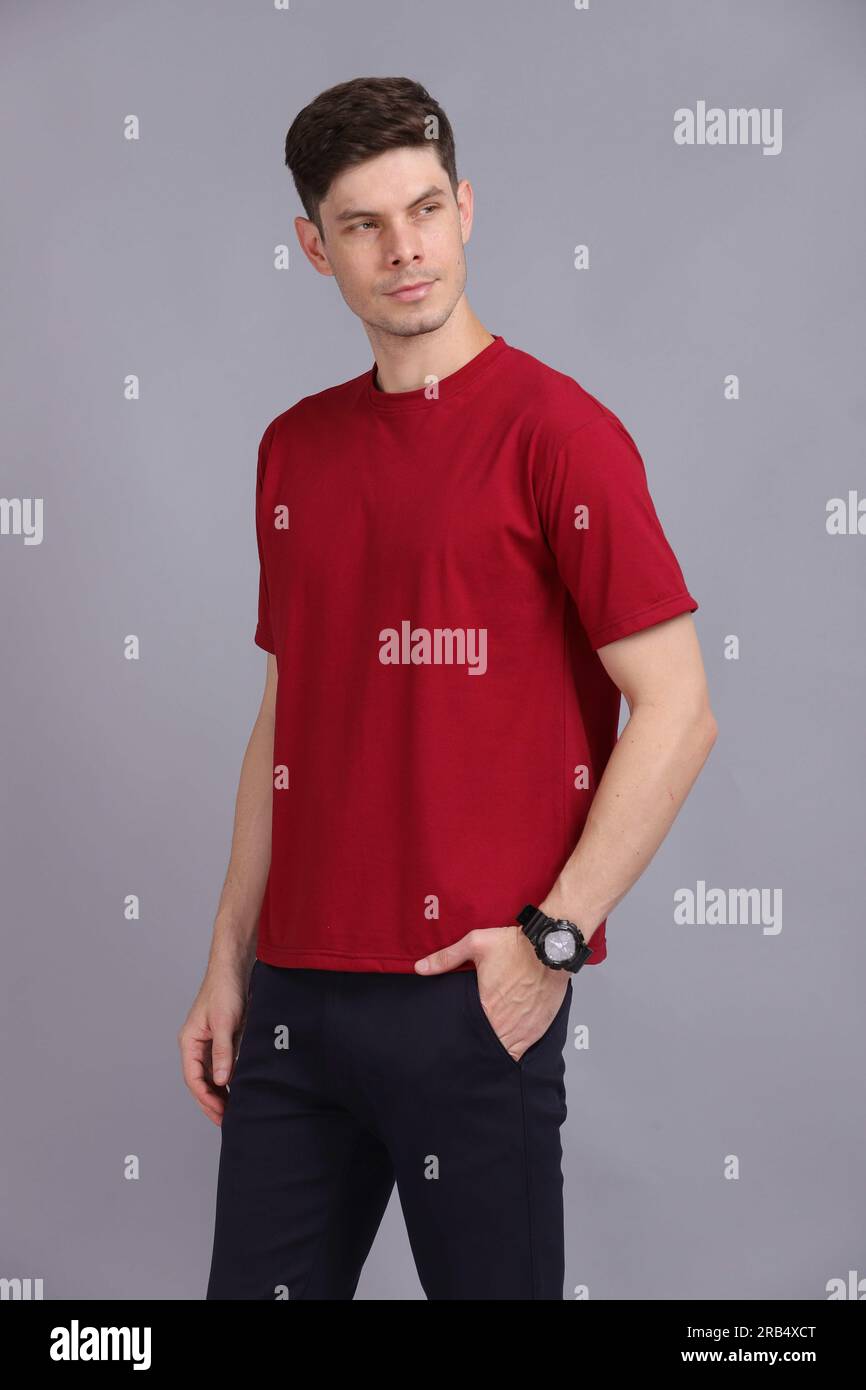 Male model displaying custom fashion hi-res stock photography and ...