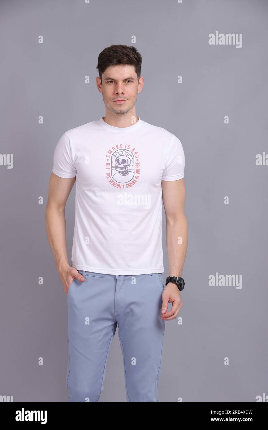 Male model displaying custom fashion hi-res stock photography and ...