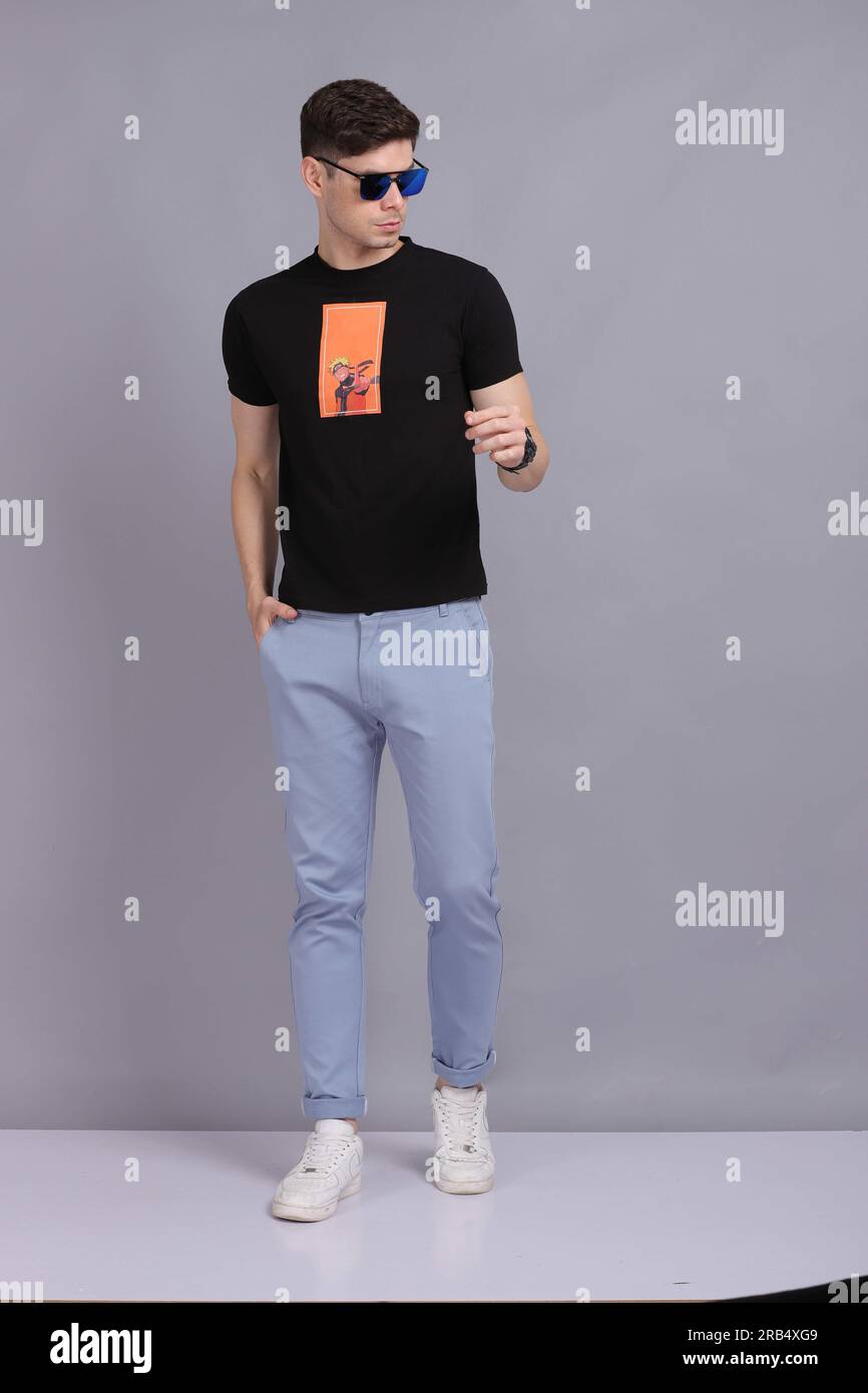 Male model displaying custom fashion hi-res stock photography and ...