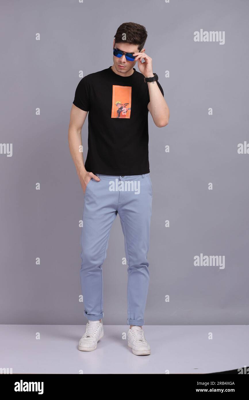 Male model displaying custom fashion hi-res stock photography and ...