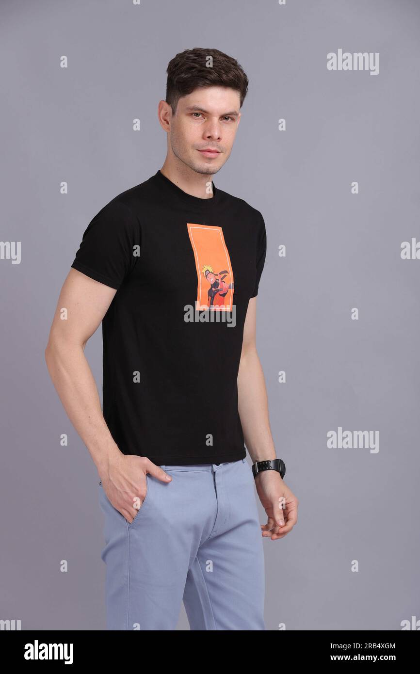 Male model displaying custom fashion hi-res stock photography and ...