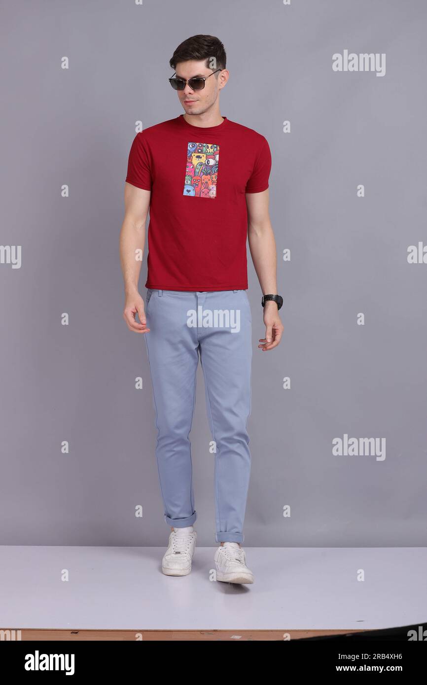 Male model displaying custom fashion hi-res stock photography and ...