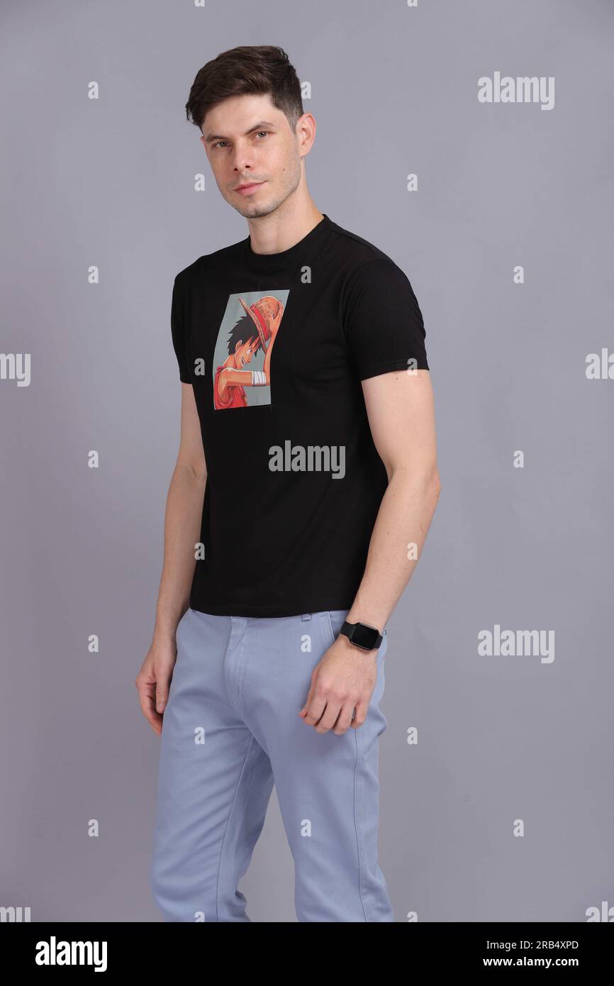 Male model displaying custom fashion hi-res stock photography and ...