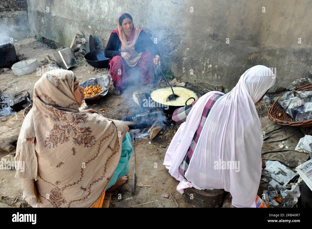 India. Punjab. Anandpur Shaib. daily life Stock Photo - Alamy