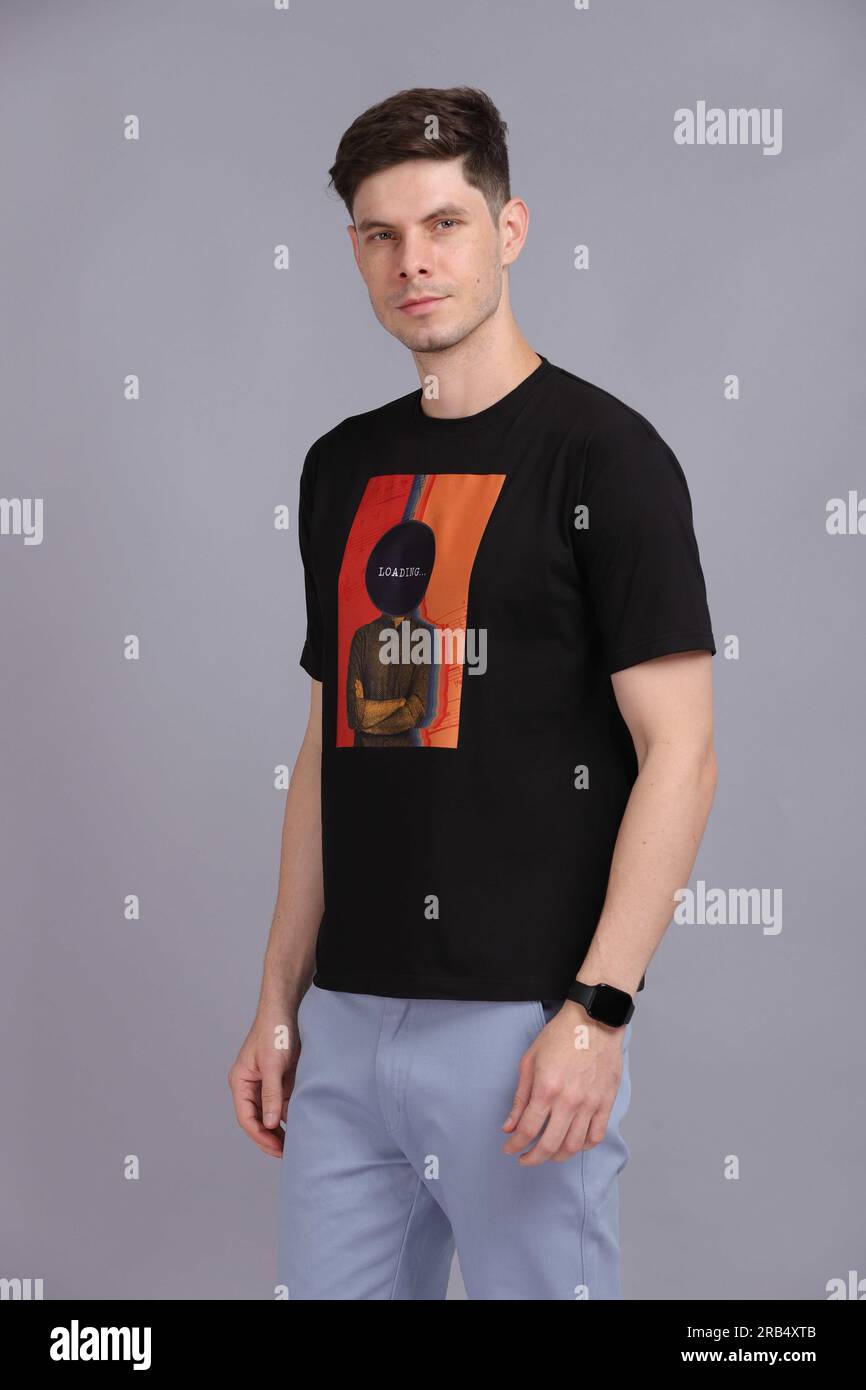 Male model displaying custom fashion hi-res stock photography and ...