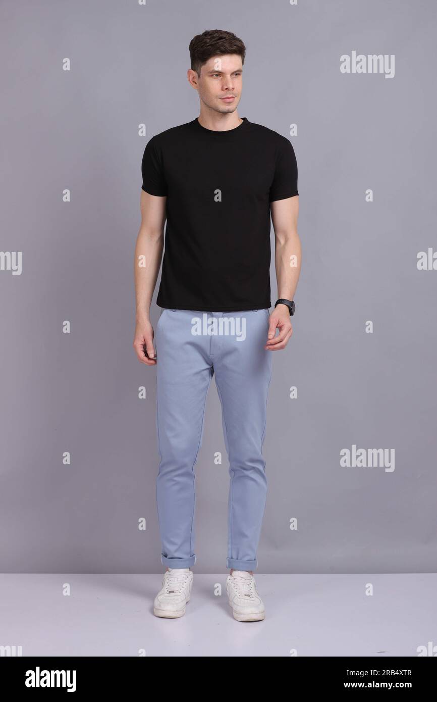 Male model displaying custom fashion hi-res stock photography and ...