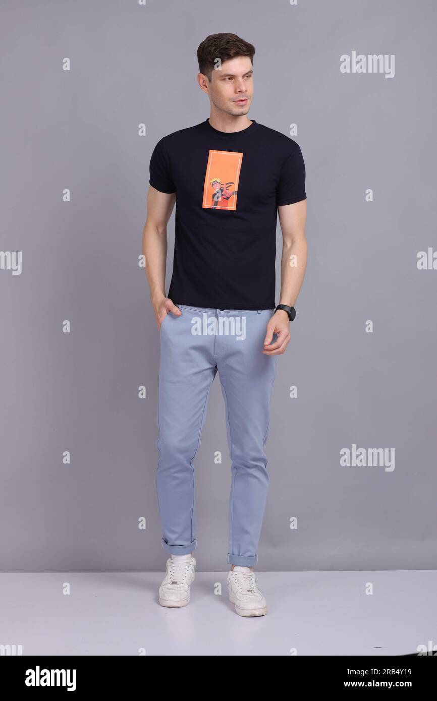 Male model displaying custom fashion hi-res stock photography and ...