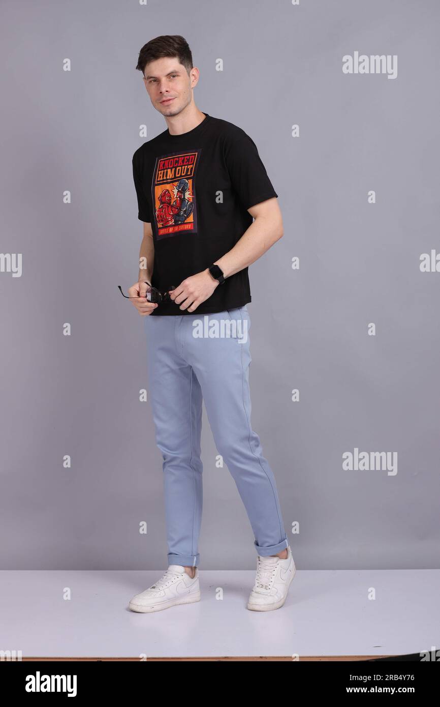 Male model displaying custom fashion hi-res stock photography and ...