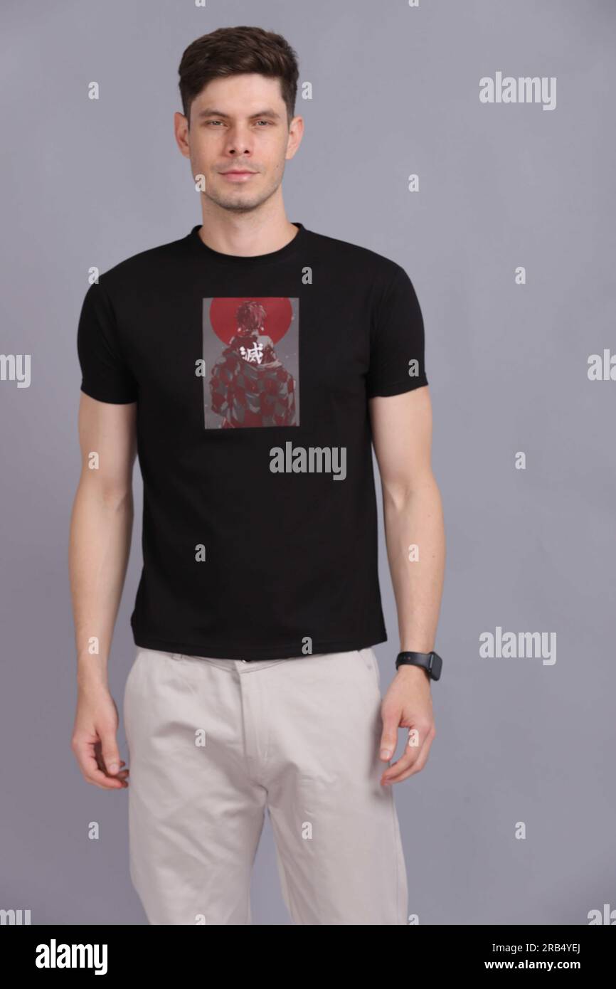 Male model displaying custom fashion hi-res stock photography and ...