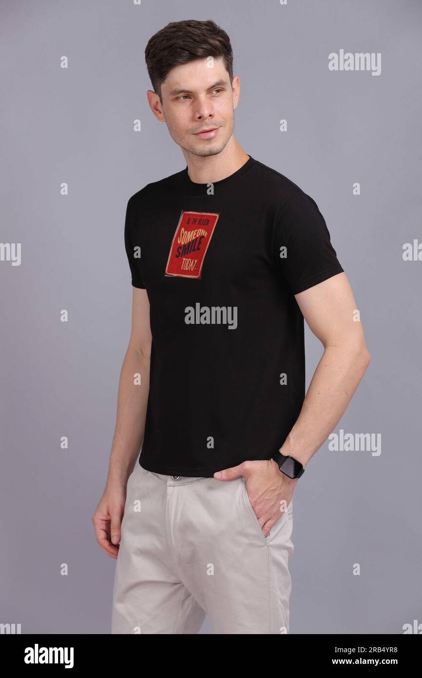 Male model displaying custom fashion hi-res stock photography and ...