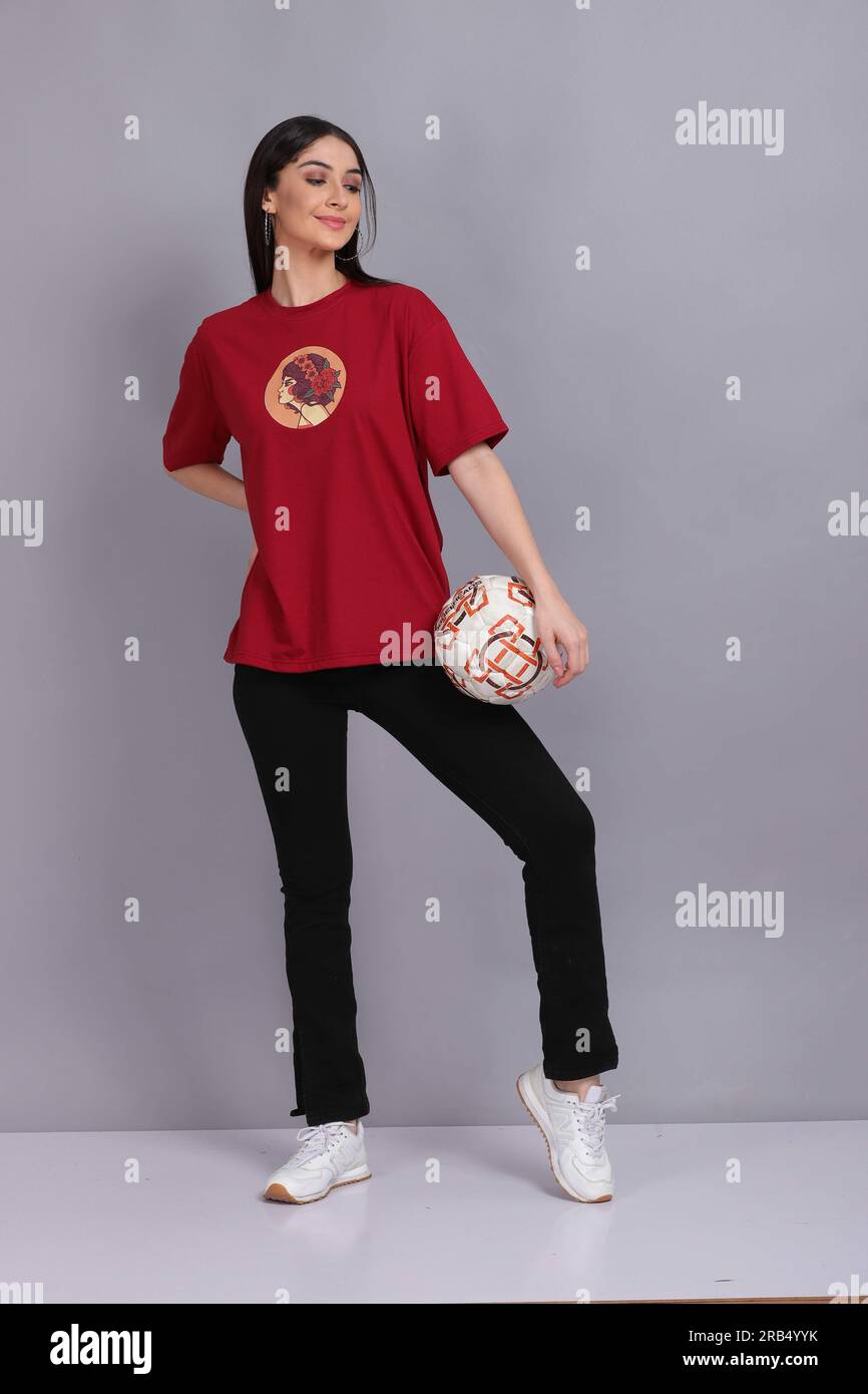 Stylish wrap t shirt hi-res stock photography and images - Alamy