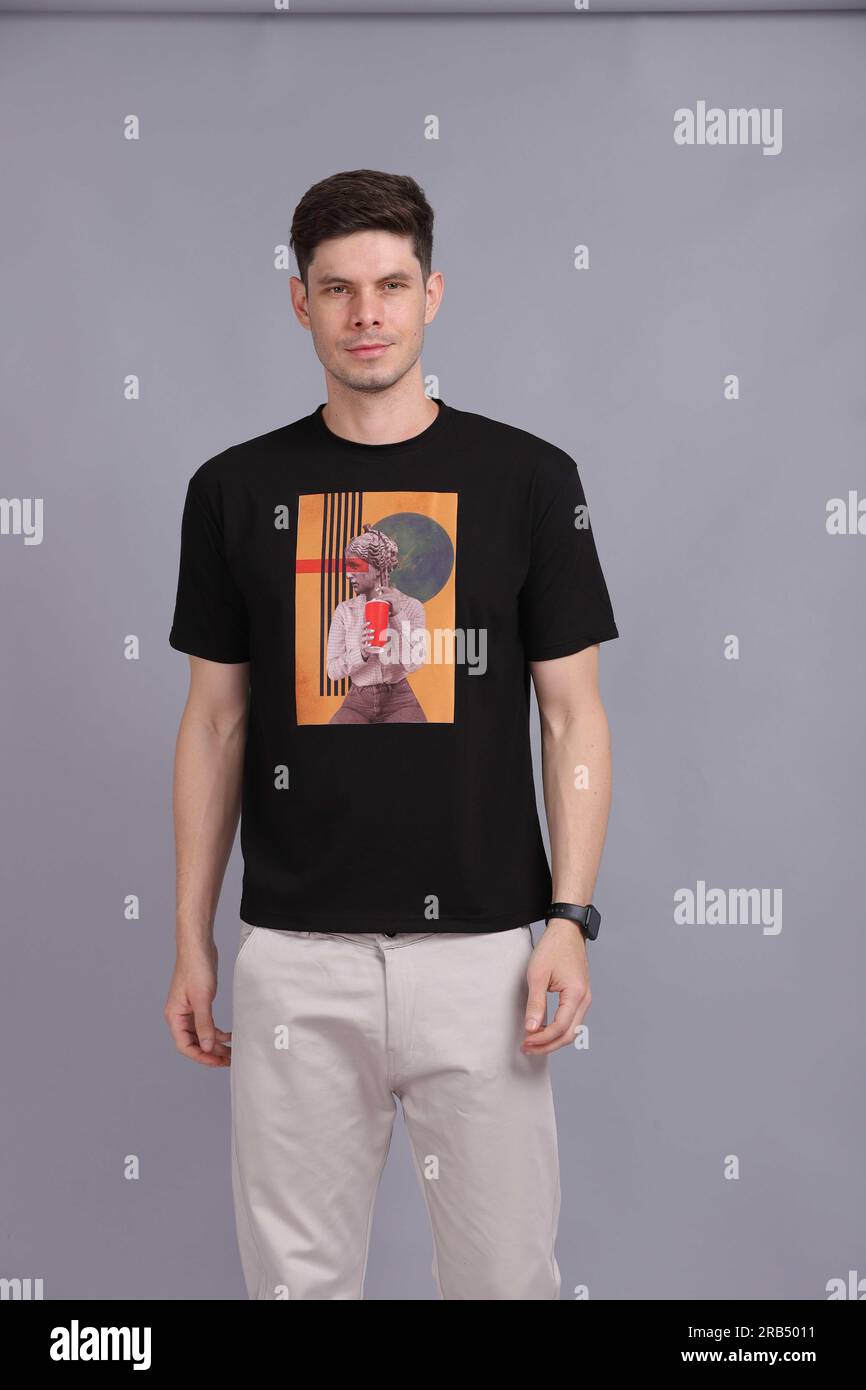 Male model displaying custom fashion hi-res stock photography and ...