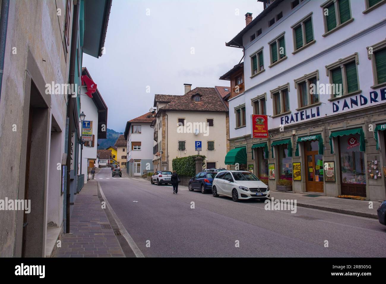 Main street village apartments hi-res stock photography and images - Alamy