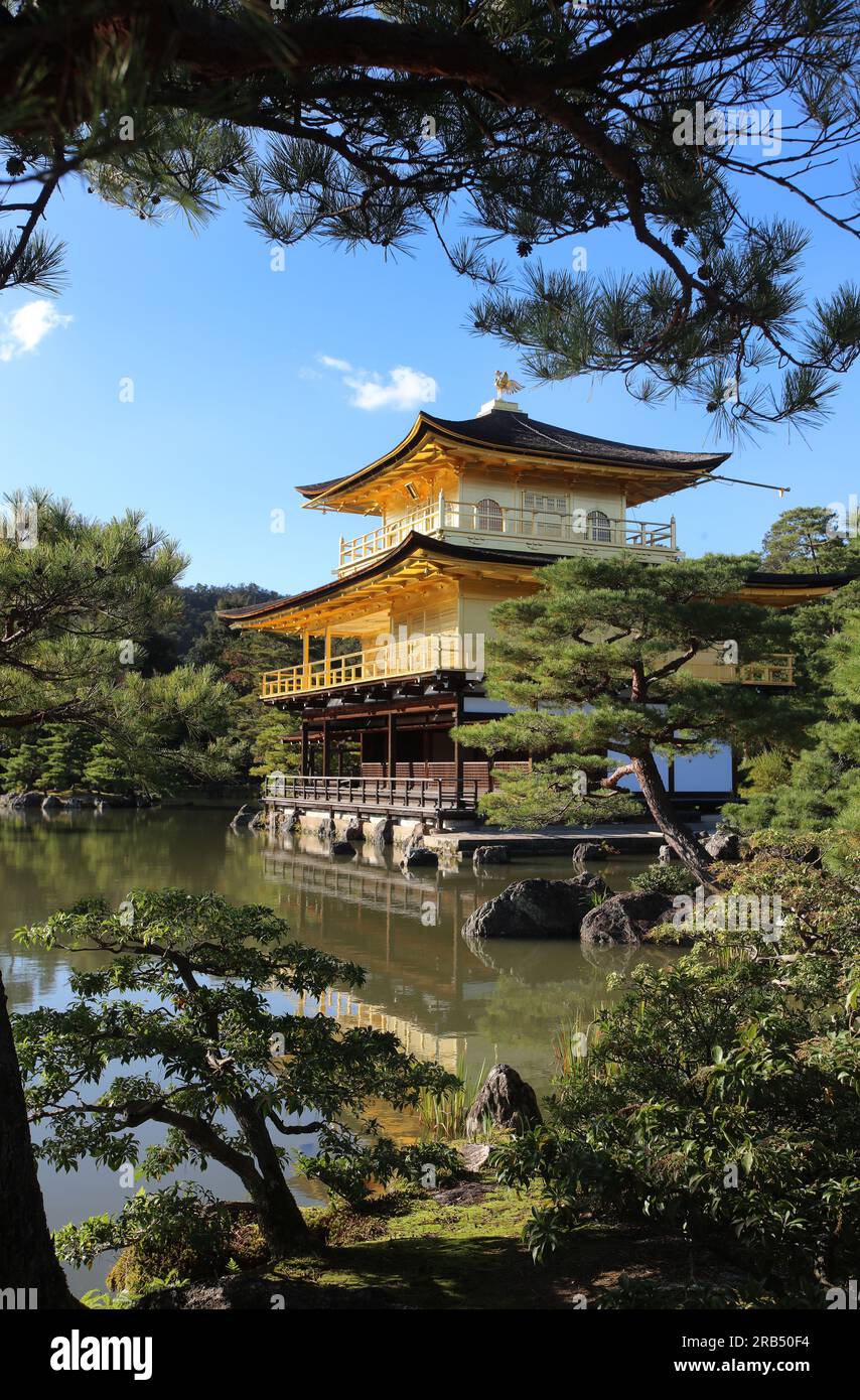 Golden pavilion temple gardens hi-res stock photography and images - Alamy