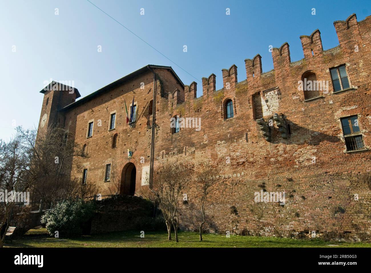 Visconteo castle hi-res stock photography and images - Alamy