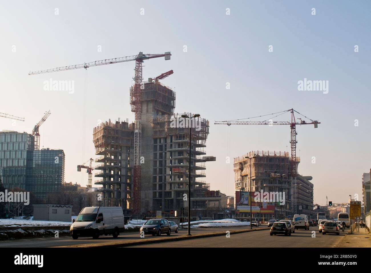 Porta Garibaldi Area. Milan. Lombardy. Italy Stock Photo - Alamy