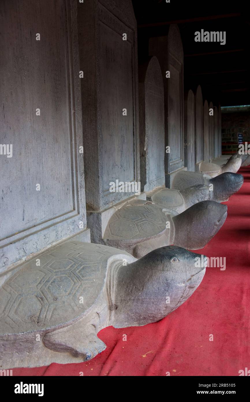 Literature temple. Hanoi. Vietnam Stock Photo - Alamy