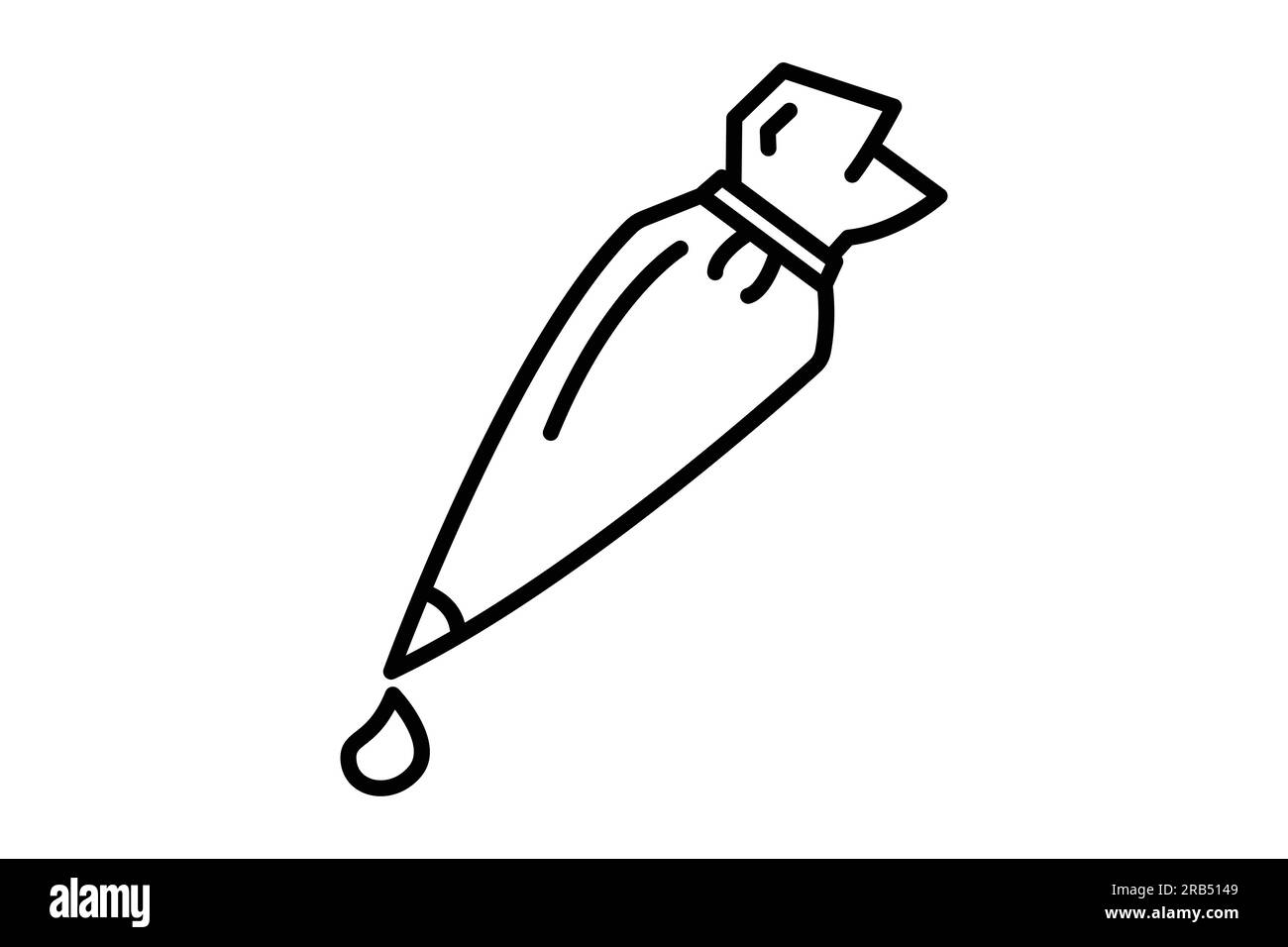 Cake piping icing Stock Vector Images - Alamy