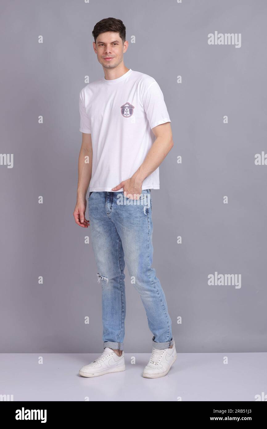 Customizable clothing model hi-res stock photography and images - Alamy