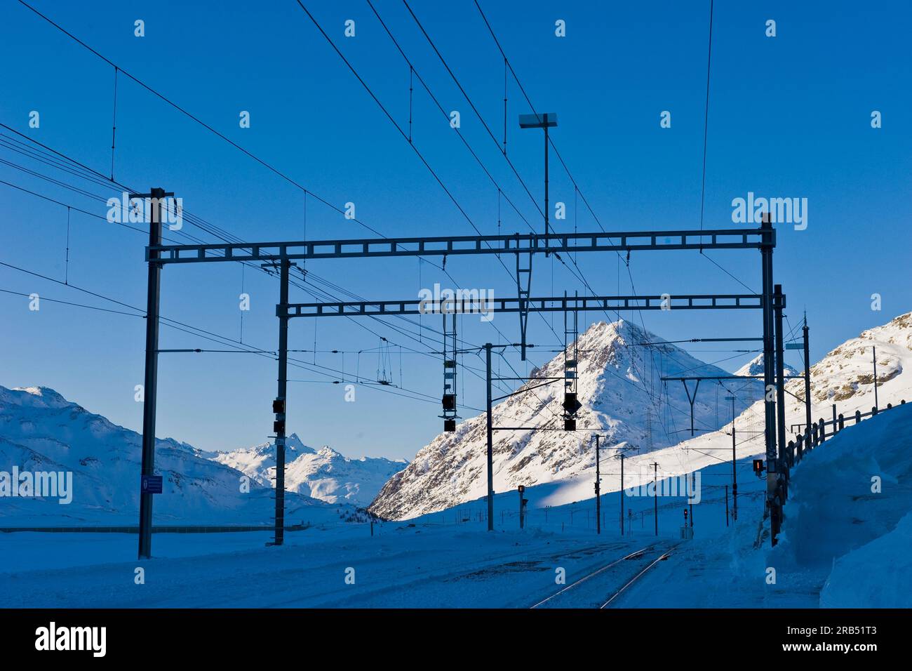 Bernina express. Switzerland Stock Photo - Alamy