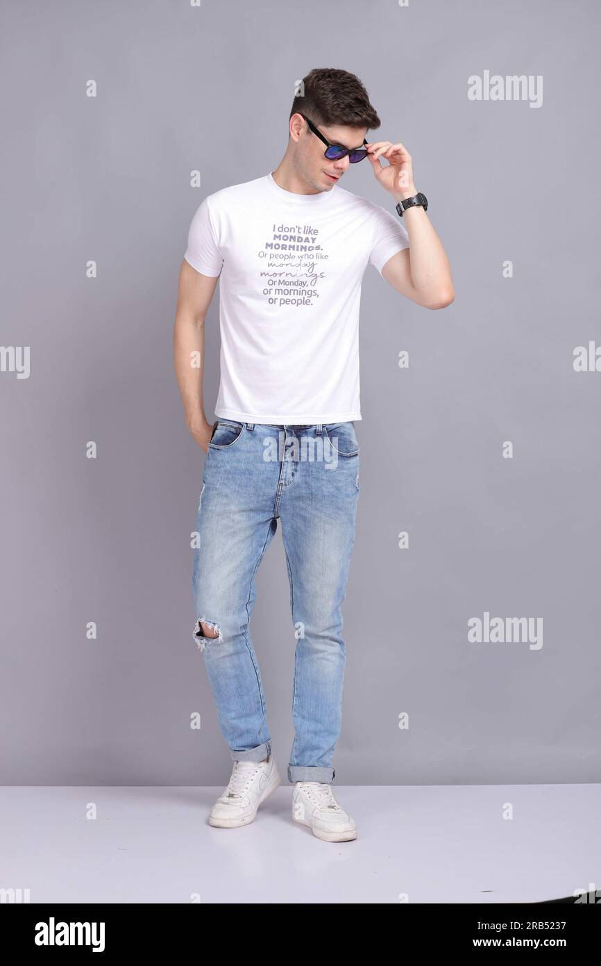 Customizable clothing model hi-res stock photography and images - Alamy