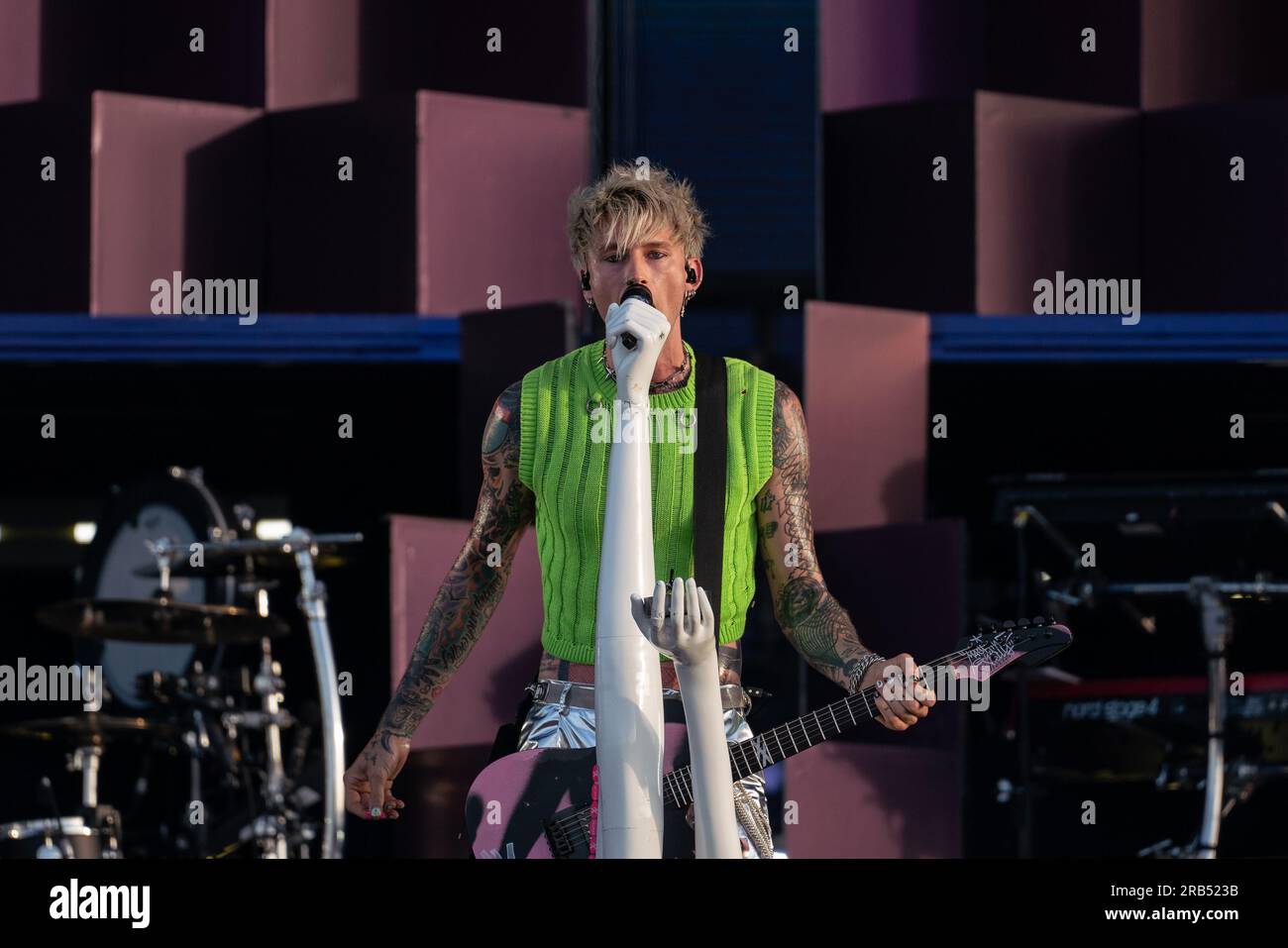 Colson Baker, artistically known as Machine Gun Kelly or simply Kells ...