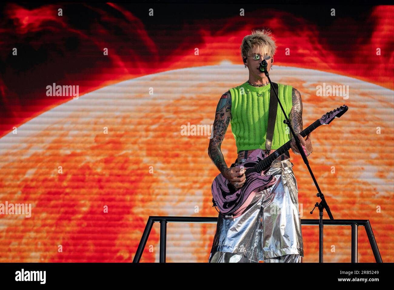 Colson Baker, artistically known as Machine Gun Kelly or simply Kells ...