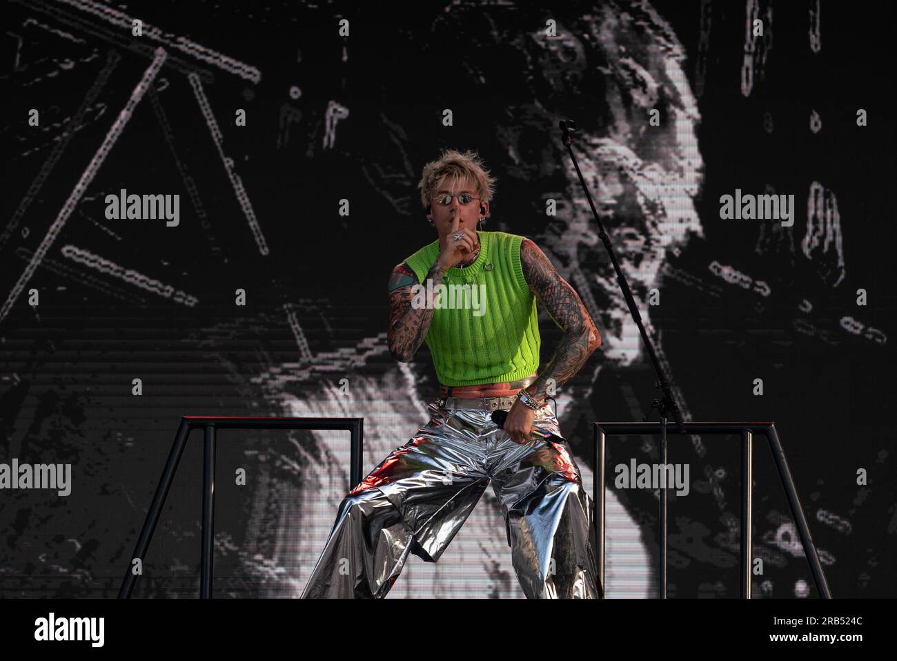 Colson Baker, artistically known as Machine Gun Kelly or simply Kells ...