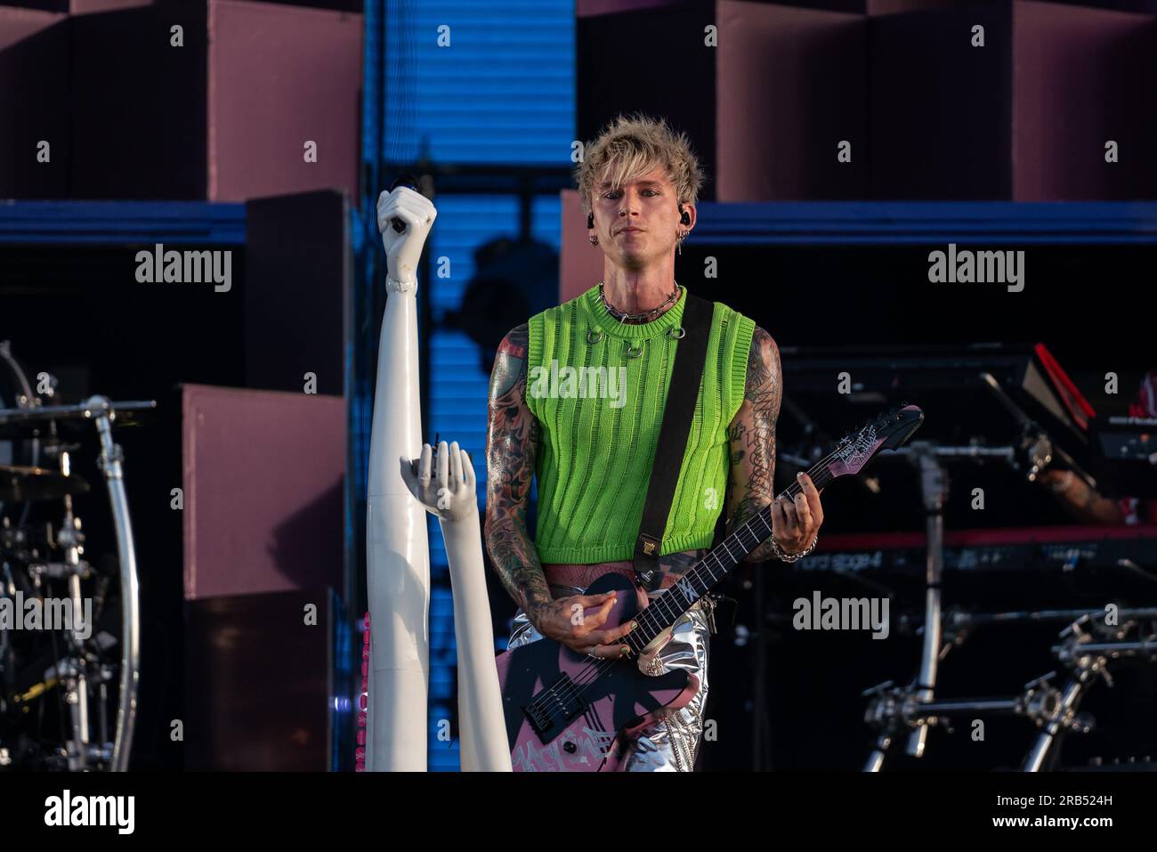 Colson Baker, artistically known as Machine Gun Kelly or simply Kells ...