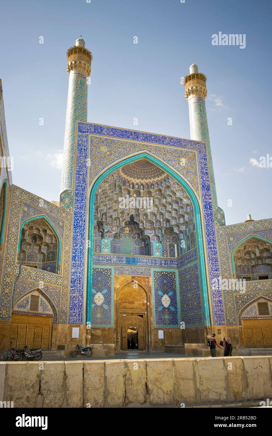 Iran. Isfahan. Imam square. Jameh or friday mosque Stock Photo - Alamy