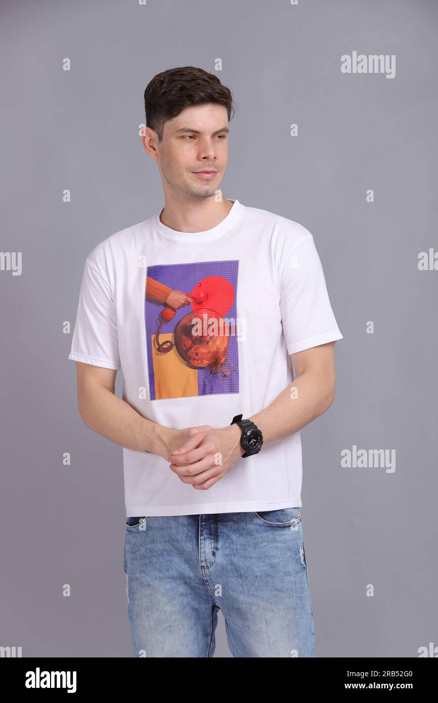 Male model photoshoot hi-res stock photography and images - Alamy