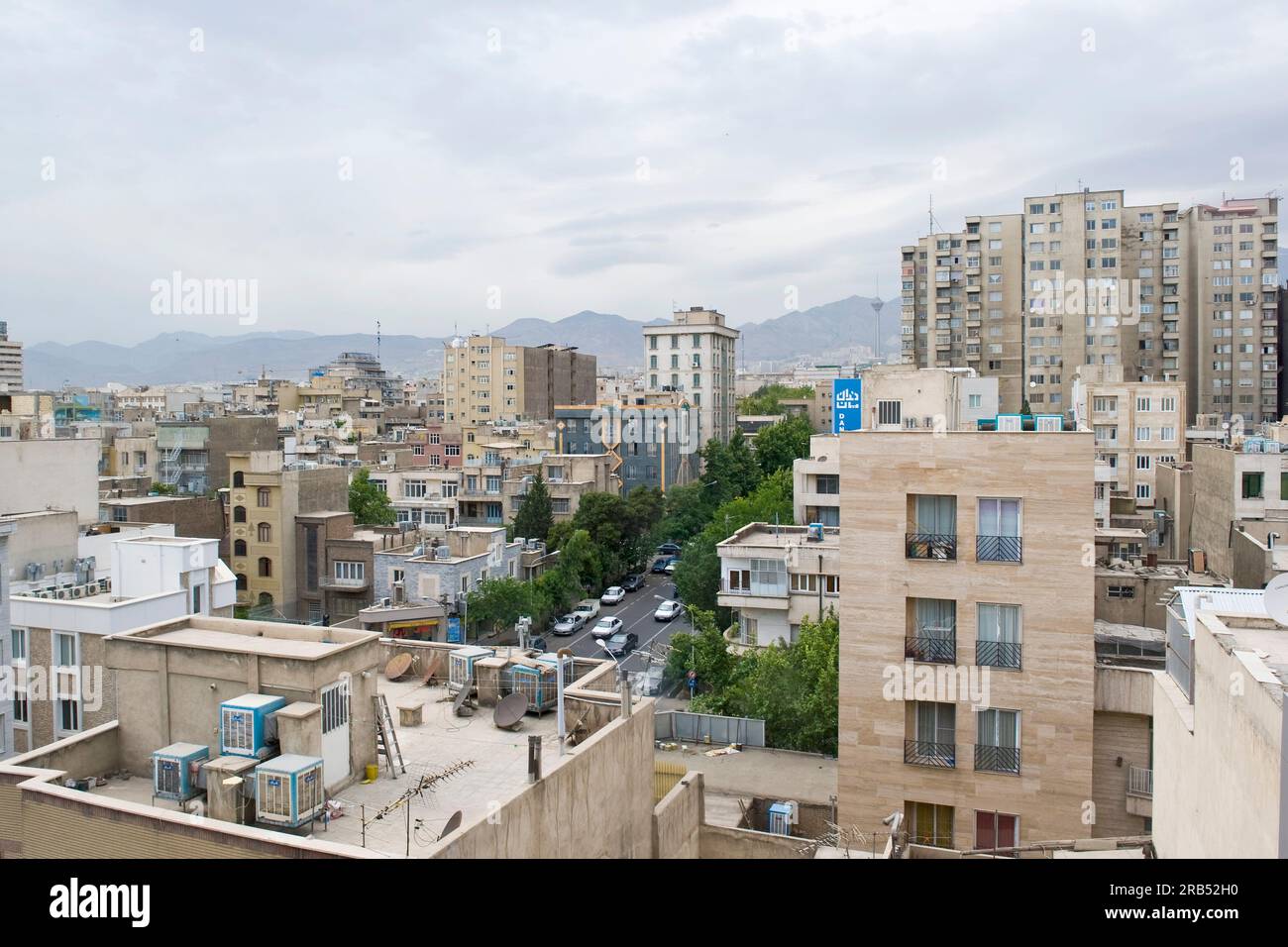 Iran. Tehran. landscape Stock Photo - Alamy