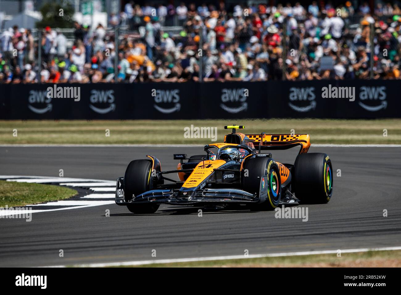 #4 Lando Norris (GBR, McLaren F1 Team), F1 Grand Prix of Great Britain ...