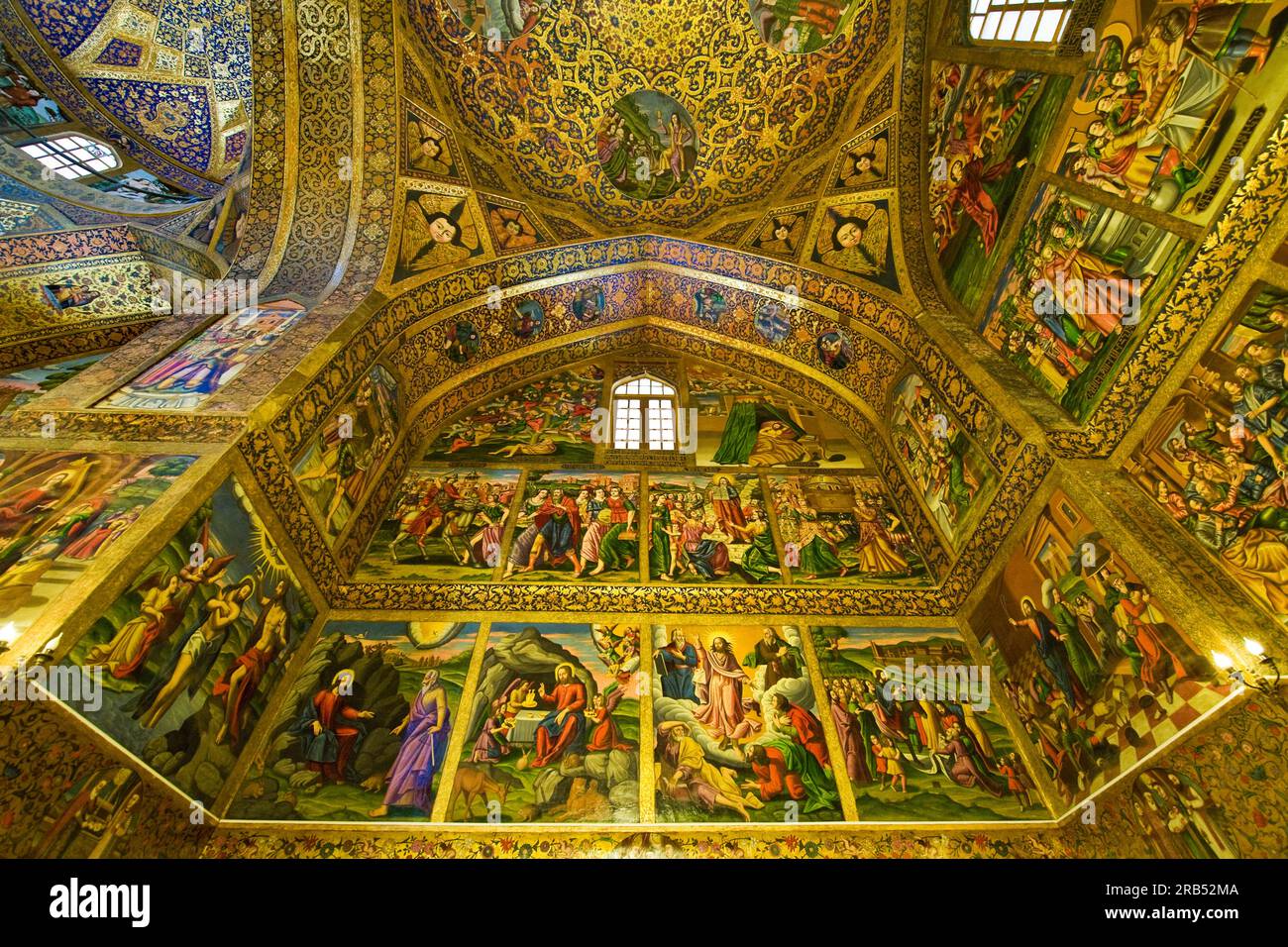 Vank cathedral. armenian apostolic church in isfahan. Iran Stock Photo ...