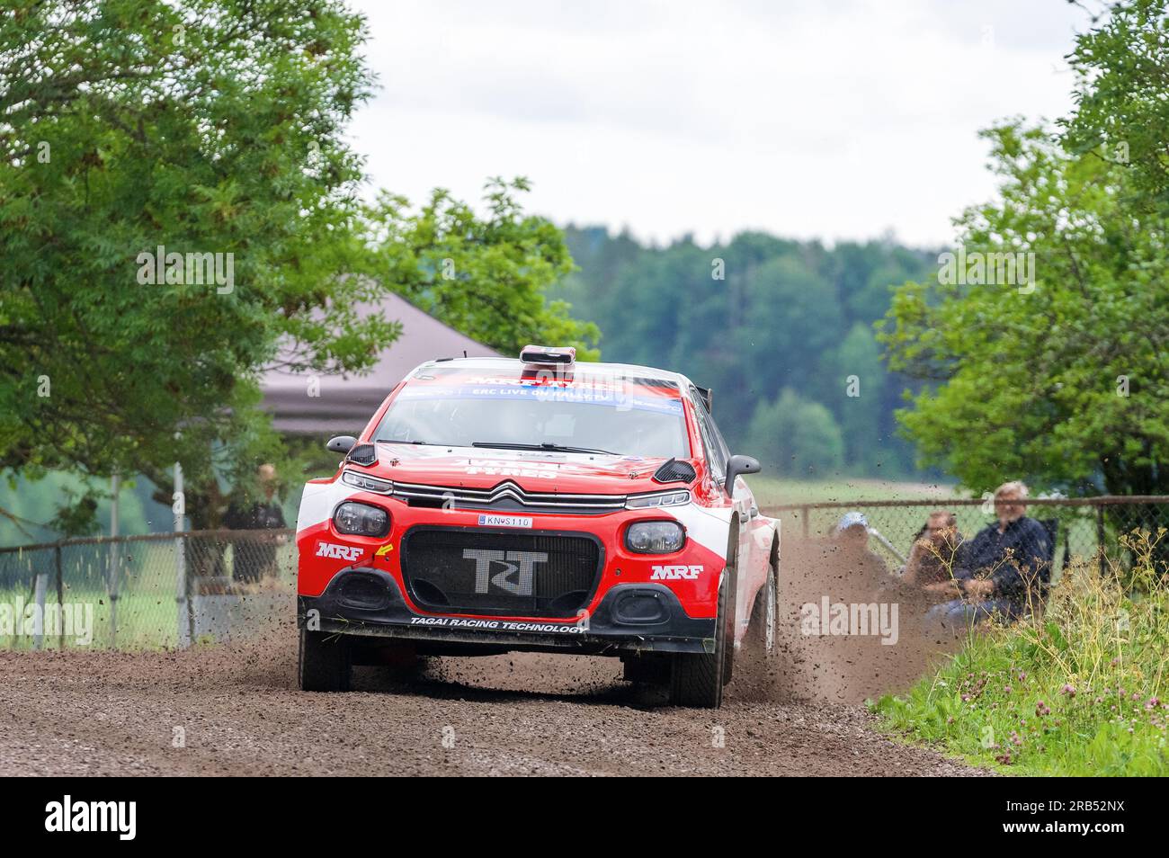 Mrf rally team hi-res stock photography and images - Alamy