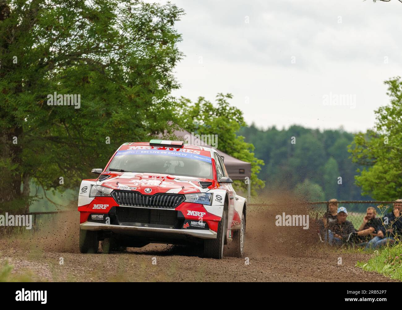 Mrf rally team hi-res stock photography and images - Alamy