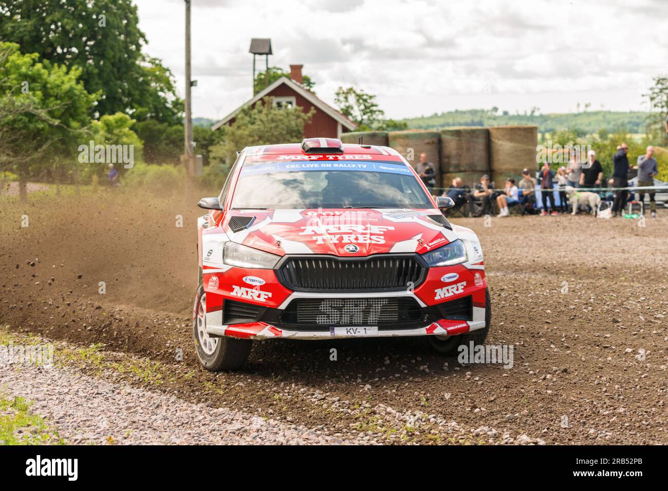 Mrf rally team hi-res stock photography and images - Alamy