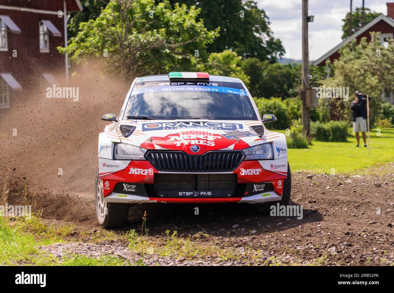 Mrf rally team hi-res stock photography and images - Alamy