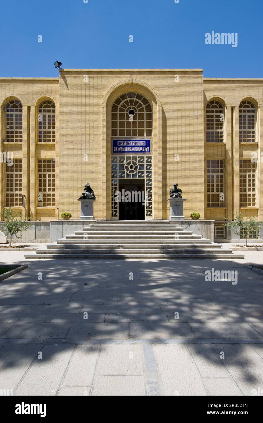 Vank cathedral. armenian apostolic church in isfahan. Iran Stock Photo ...