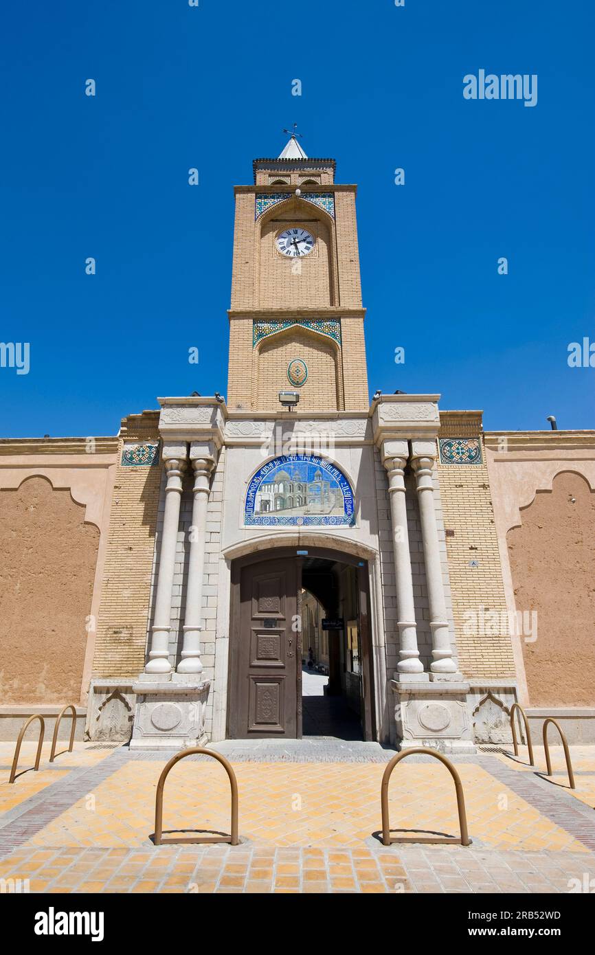Vank cathedral. armenian apostolic church in isfahan. Iran Stock Photo ...