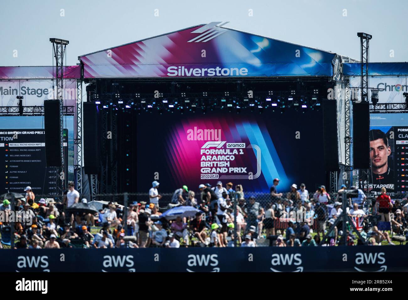 Silverstone circuit f1 2023 hi-res stock photography and images - Alamy