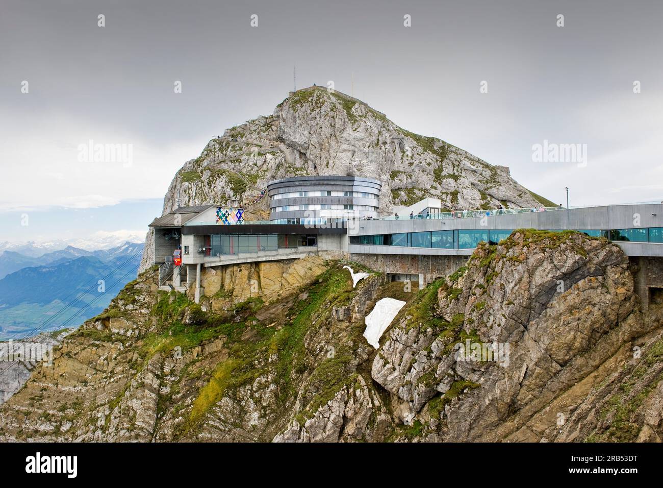 Hotel pilatus-kulm. lucerne canton. Switzerland Stock Photo - Alamy