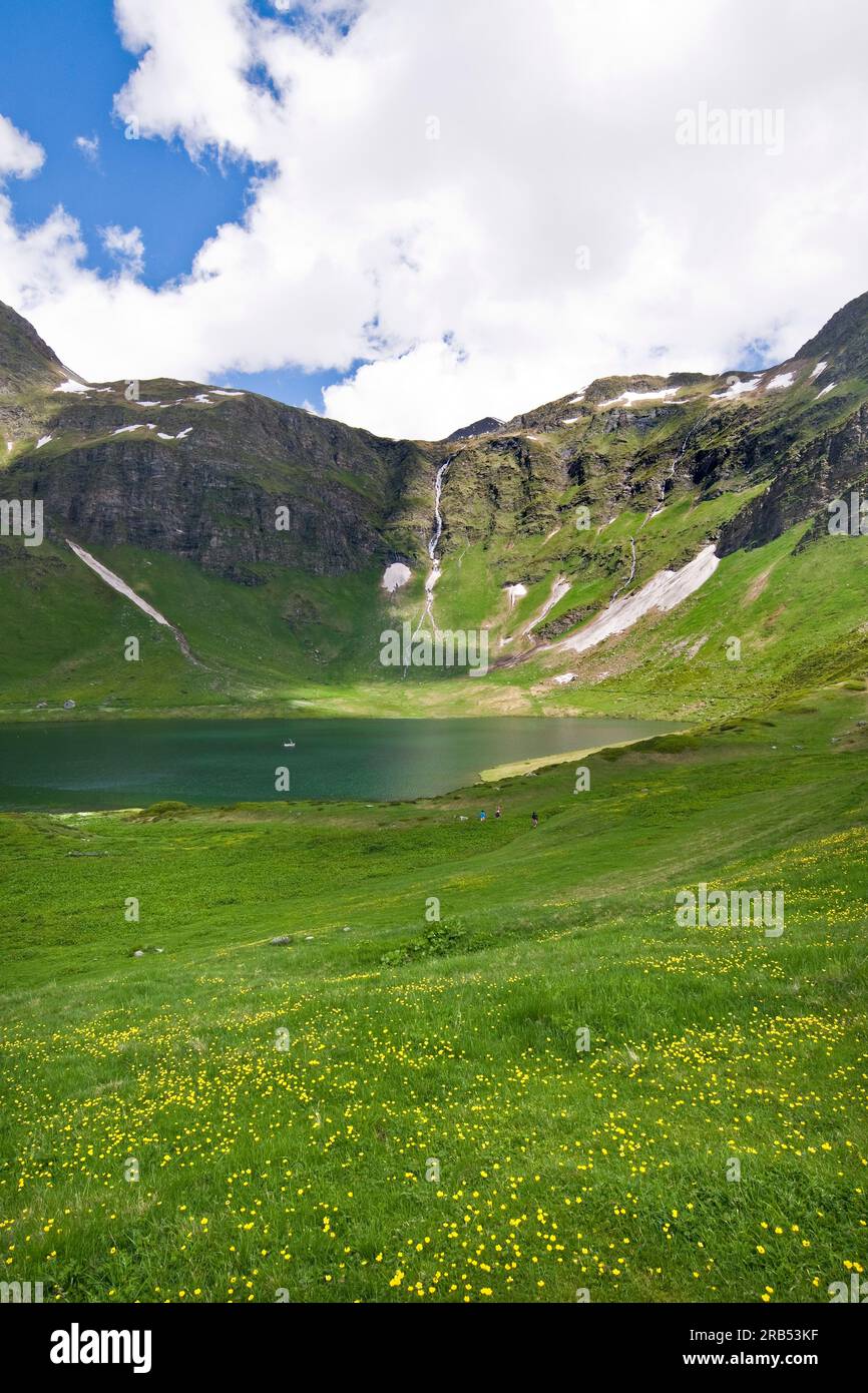 Cadagno lake. quinto. canton ticino. Switzerland Stock Photo - Alamy