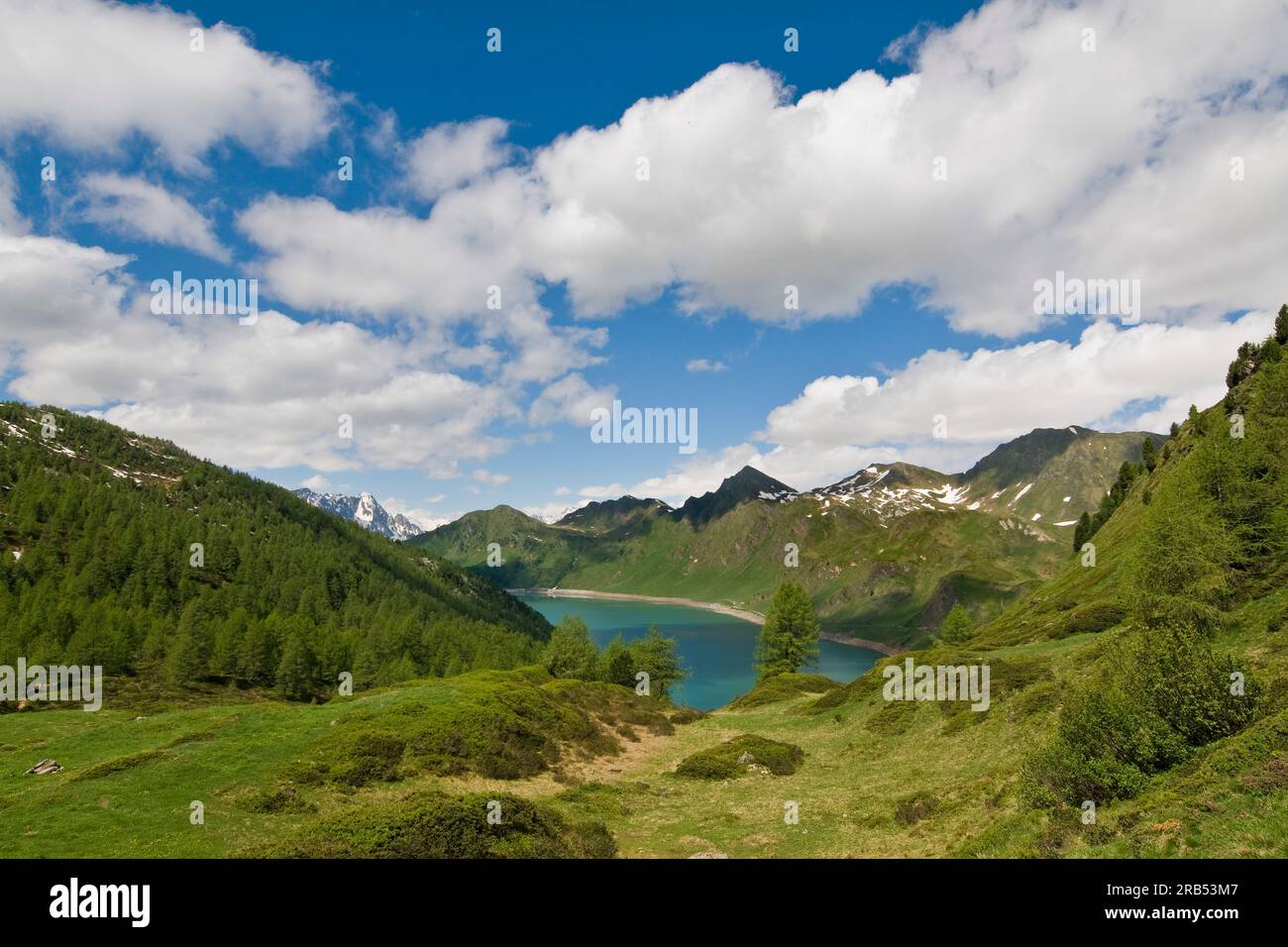 Ritom lake. quinto. priora valley. Switzerland Stock Photo - Alamy