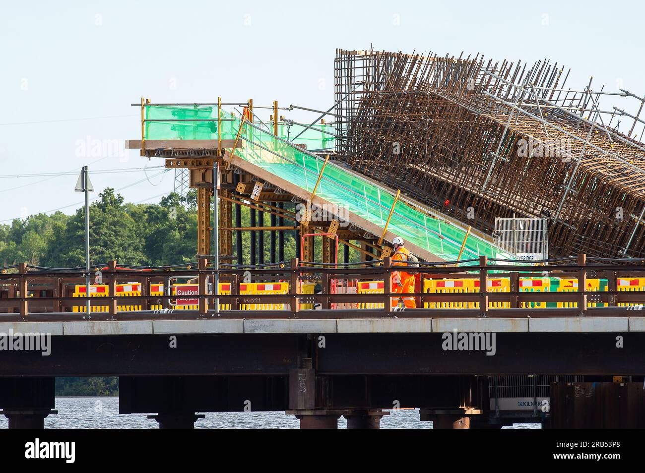 Harefield, UK. 6th July, 2023. Construction of the HS2 High Speed Rail ...