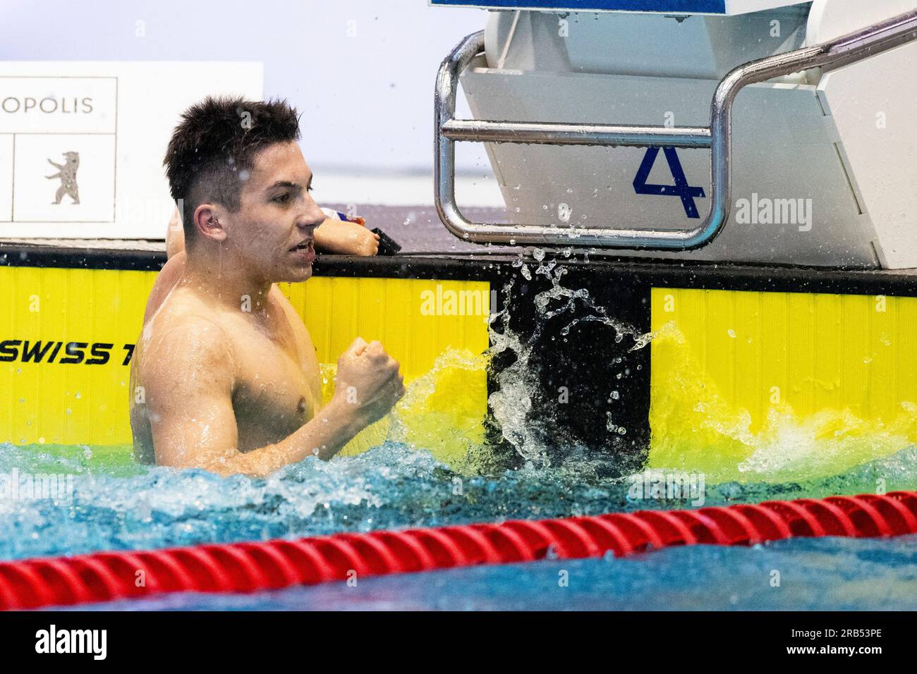 Berlin, Germany. 07th July, 2023. Swimming: German championship ...