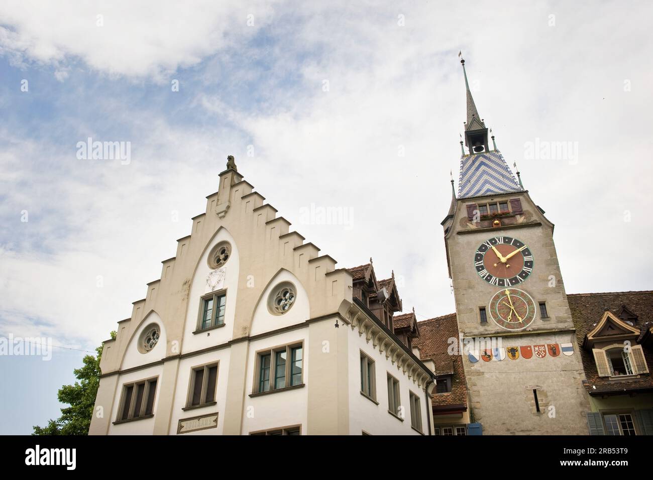 Zyt tower. zug. Switzerland Stock Photo - Alamy